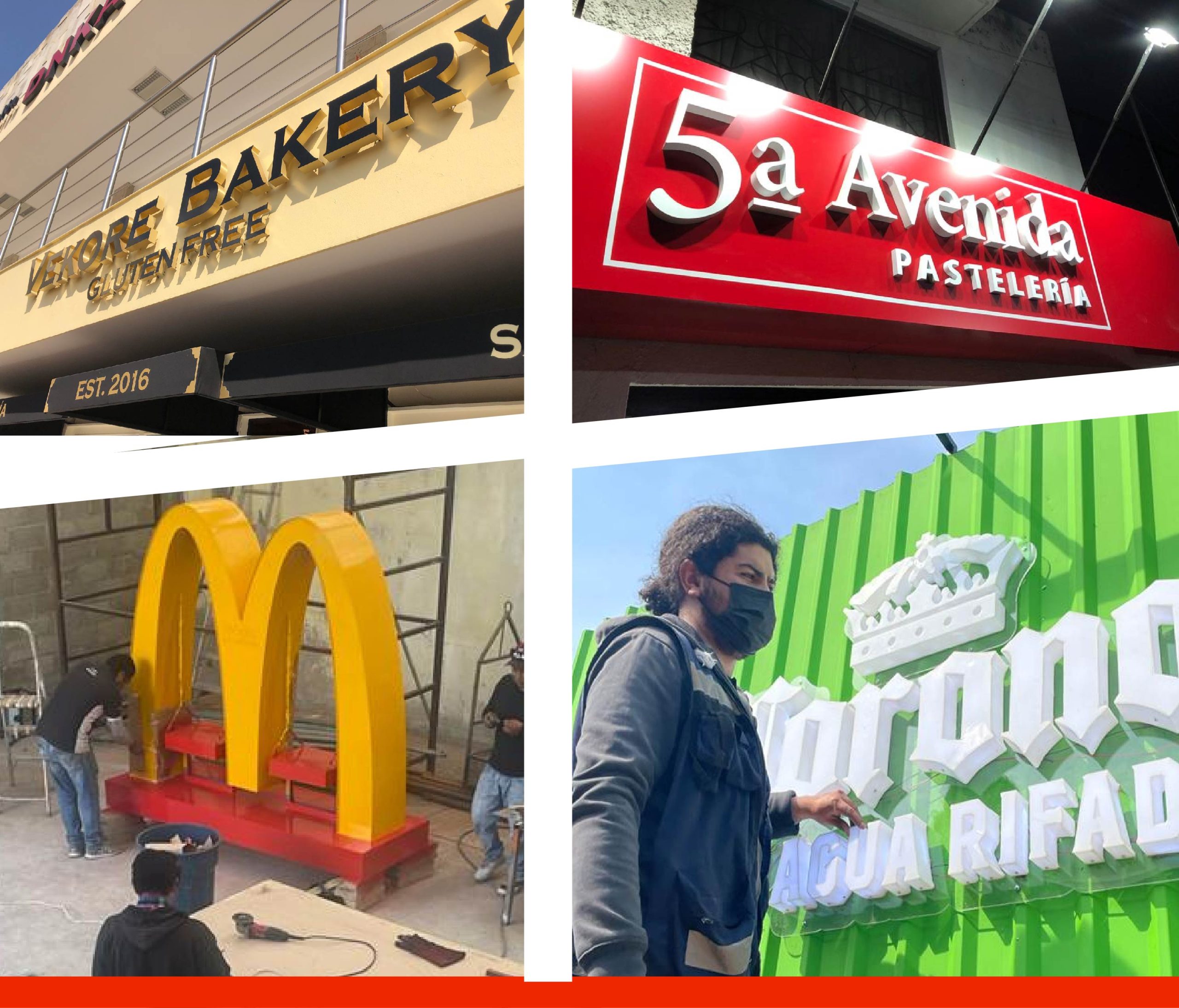 Anuncios Luminosos Letras 3D TodoKolor Toluca